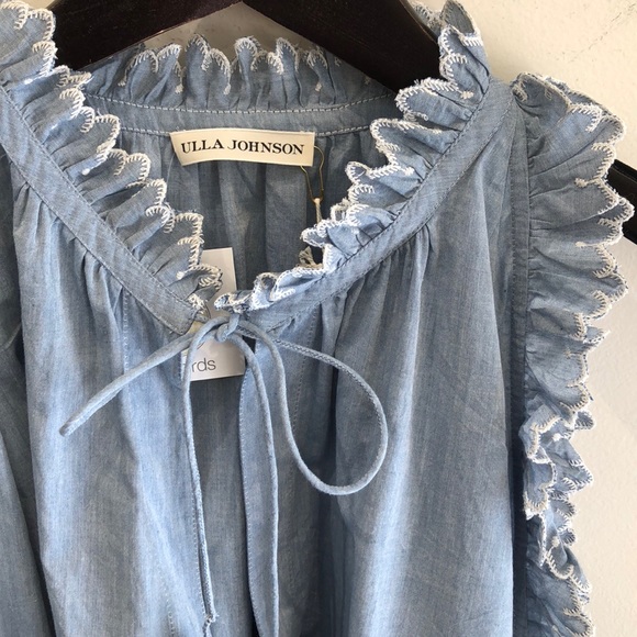 Ulla Johnson | Tops | Ulla Johnson Amandine Cold Shoulder Blouse Top ...